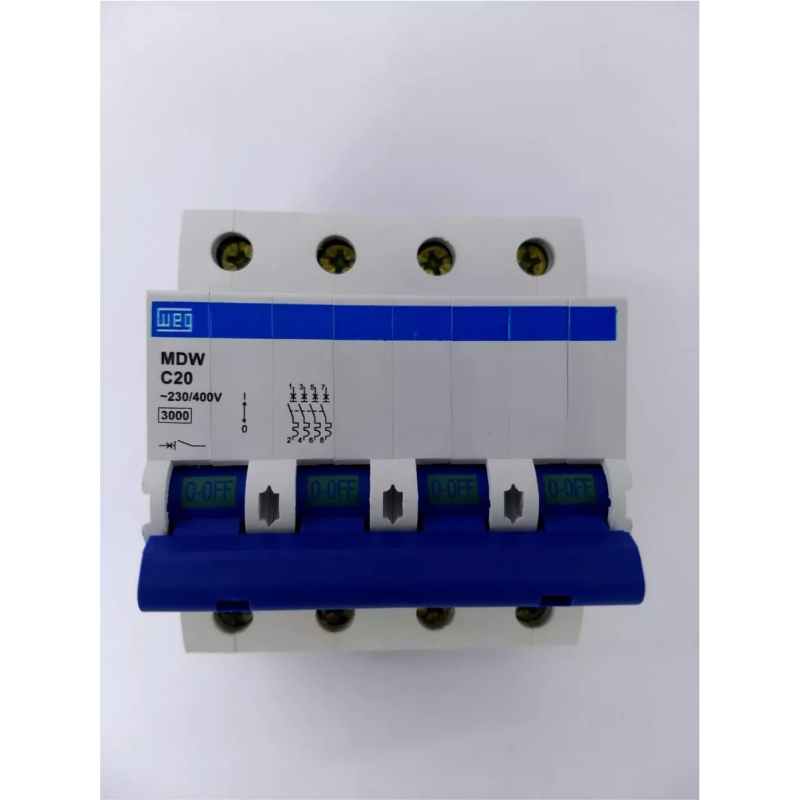 Interruptor Termomagnetico Llave Termica 4x20a